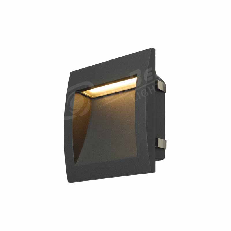 3w Led Step Light Aluminum Led Stair Light Recessed Mount Led Wall ...