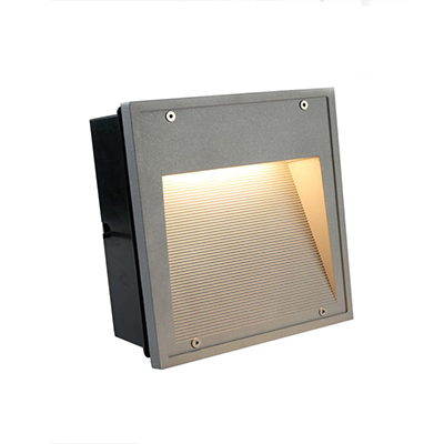 Invisible Square Shaped Recessed LED Lights with Horizontally Ribbed ...