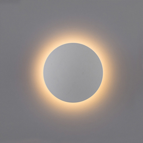 Nordic Style 8W Led Circle Wall Lamp,Halo Led Wall Light Indoor ...