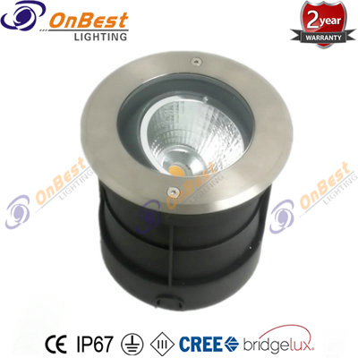 7w COB LED Adjustable Exterior Recessed Ground Light,IP67 Led Ground ...