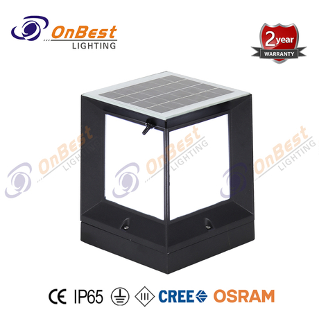 Modern Solar LED Wall Light in IP65 Waterproof,5w Led Solar Boundary ...