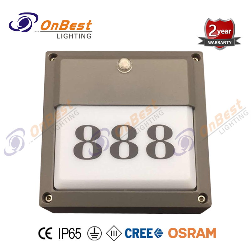 Door Bell Light with door number, led smart light with Alarm and light ...